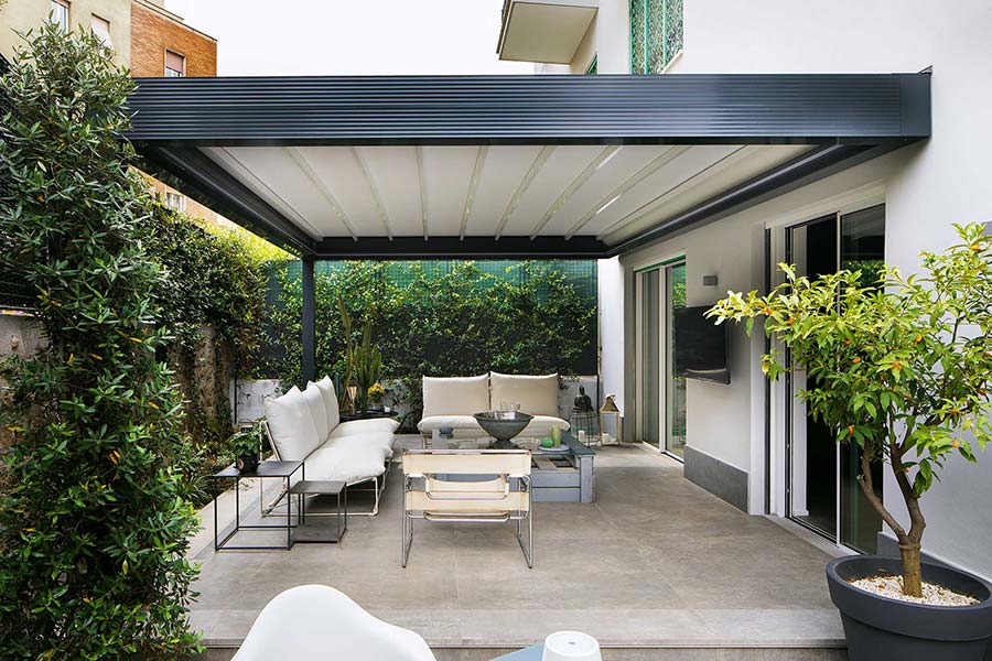 Gibus: un living dalle due anime - TESS