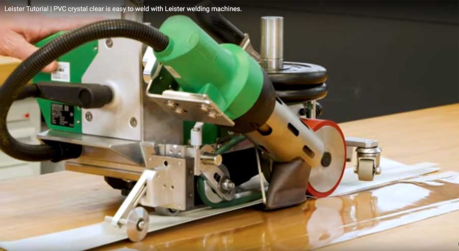 Soluzioni Leister per il PVC trasparente - TESS